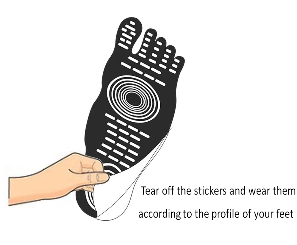 Naked Feet Stick-on Soles Sticky Feet Pads Stick On Foot - Buy Nakefet ...