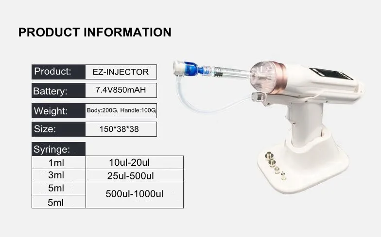 Platelet Rich Plasma Prp Mesotherapy Injection Gun Dr Medical Mesogun ...
