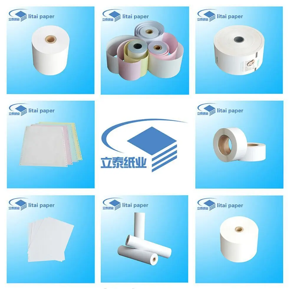 Popular Size Ncr Printing Continuous Paper Carbonless Continuous Form ...