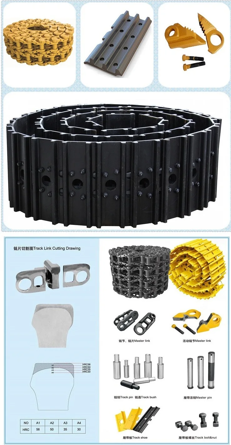 Triple Grouser Track Shoes for Bulldozer & Excavator