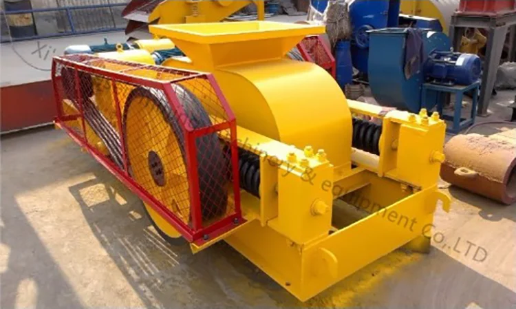 Sand Making Roll Crusher / 2 Rollers Crusher / Double Roller Crusher ...