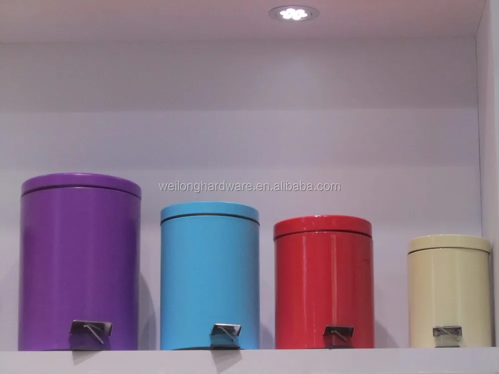 Eco-friendly 5 Liter Round Step Trash Can - Sustainable Waste Management