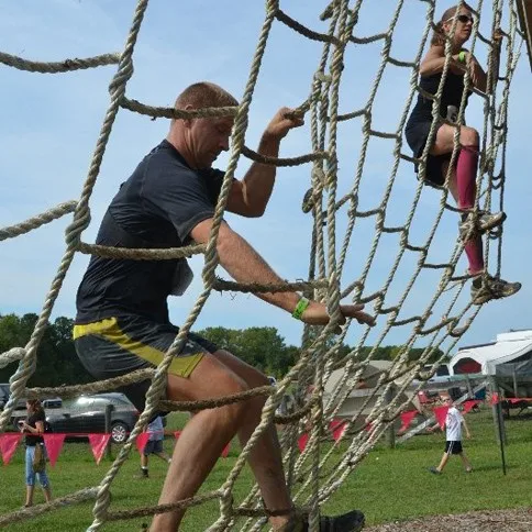 Outdoor Nylon Cargo Net Climbing White And Black Sports Durable - Buy ...