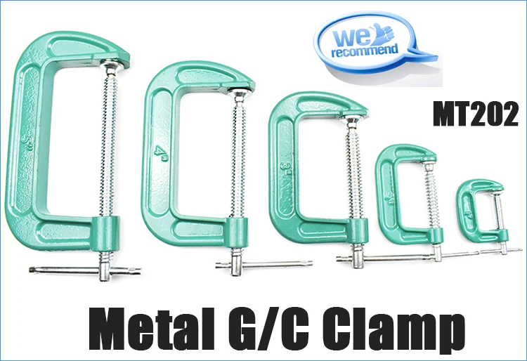 Quick Release Aluminum G Clamp With 360 Degree Free Rotate Handle - Buy ...