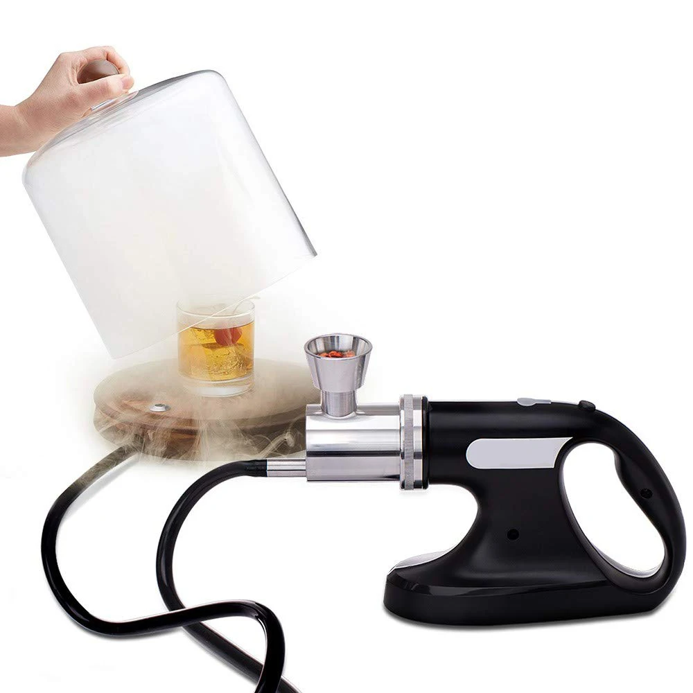 Portable Smoke Infuser - Efficient Kitchen Tool for Meat & Cocktails