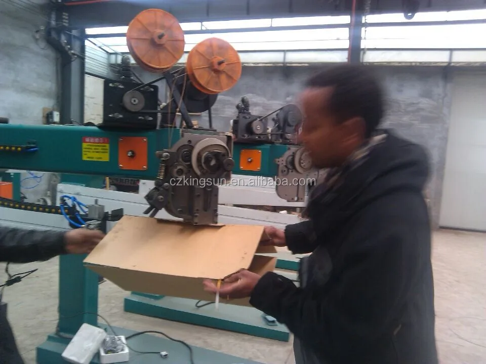 China Manual Corrugated Carton Box Stitching Machine Price - Buy ...