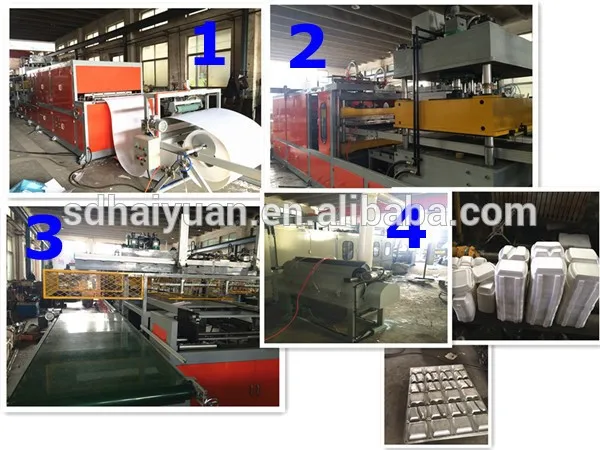 Fully Automatic Ps Thermocol Plate Making Machine With Robot - Buy Ps ...