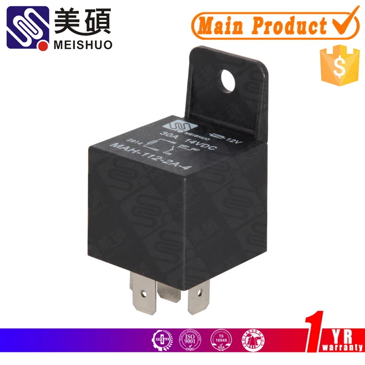Meishuo 12v 24v 30a 40a With Diode With Resistor Automotive Relay - Buy ...