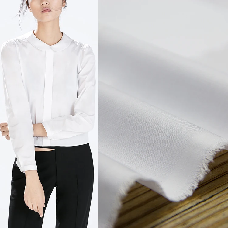 Microfiber Polyester Rayon Soft Dress Shirt Fabric - Buy Woven Shirt ...