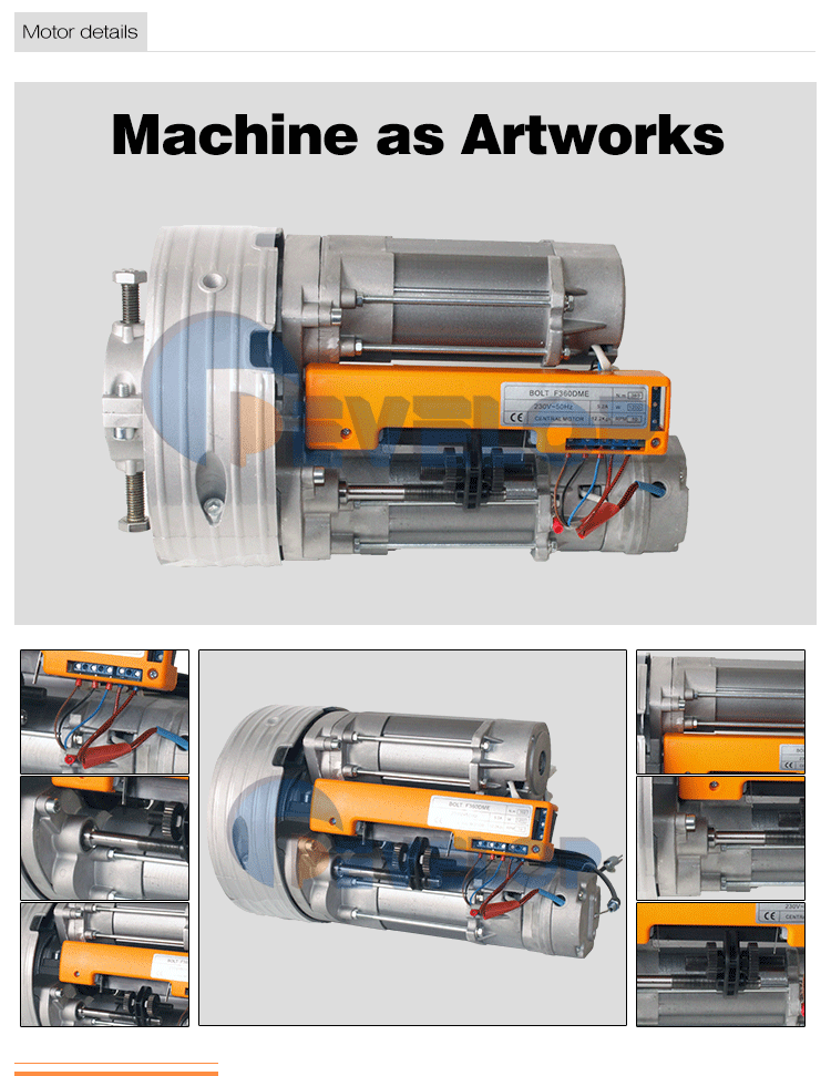 BOLT FDM Central Motor with Double Motor - Simple & Efficient