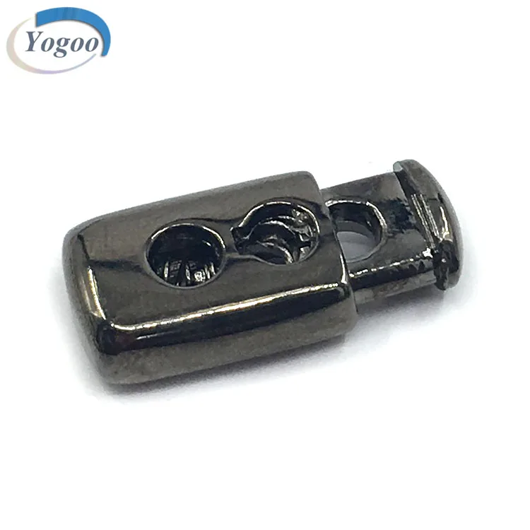 Factory Direct Nickle Free Gun Metal Drawstring Cord Lock End Stopper ...
