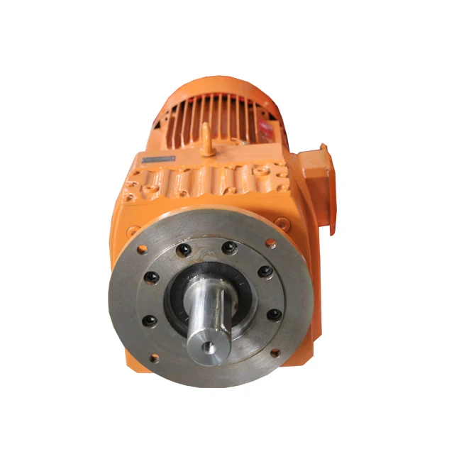 GR/GRF Flange Mounting Helical Inline Gear Box Transmission Speed ...