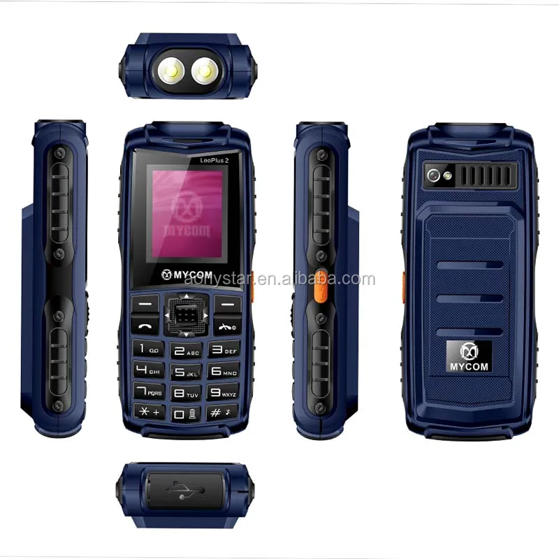 1.77inch Strong Fm Big Torch Mobile Phone With 3000mah Power Bank ...