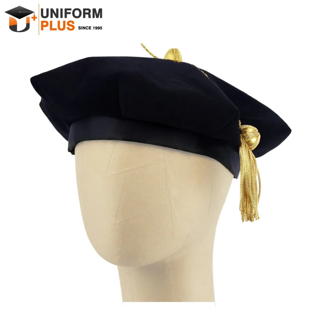 Australia Uk Style Matte Black Graduation Caps,Trencher Hats ...