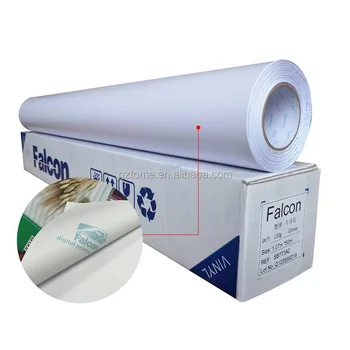 Self Adhesive Vinyl,120g Falcon Glossy/matte Guangzhou - Buy 3m Self ...