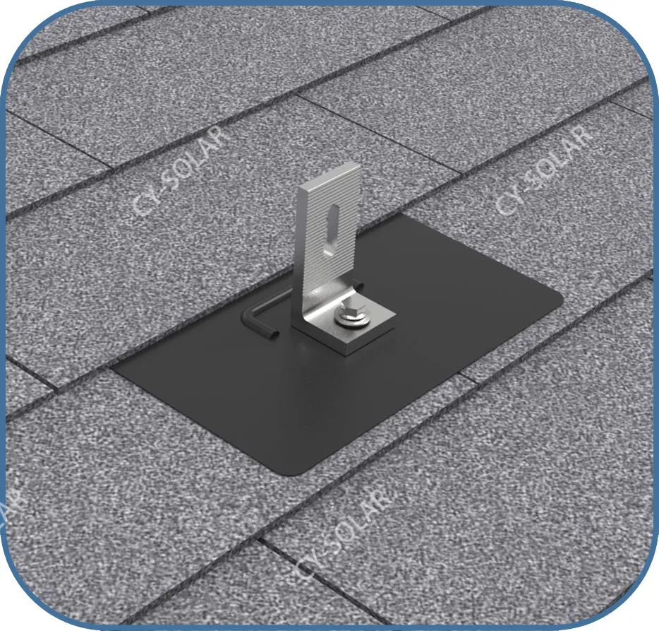 Asphalt Roof Flashing L Foot For Pv Mount - Buy Flashing L Foot,Shingle ...