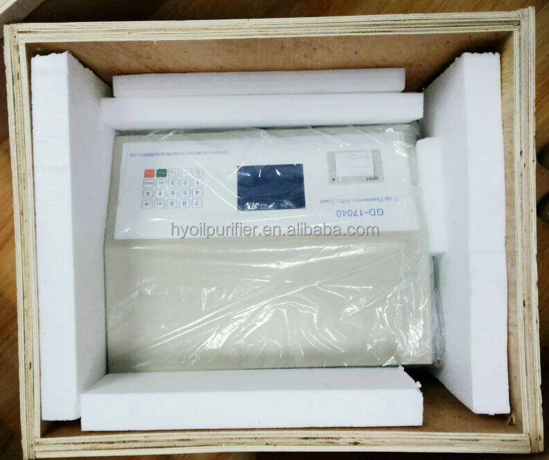 ASTM D4294 Energy Dispersive XRF Sulfur Analyzer for Diesel