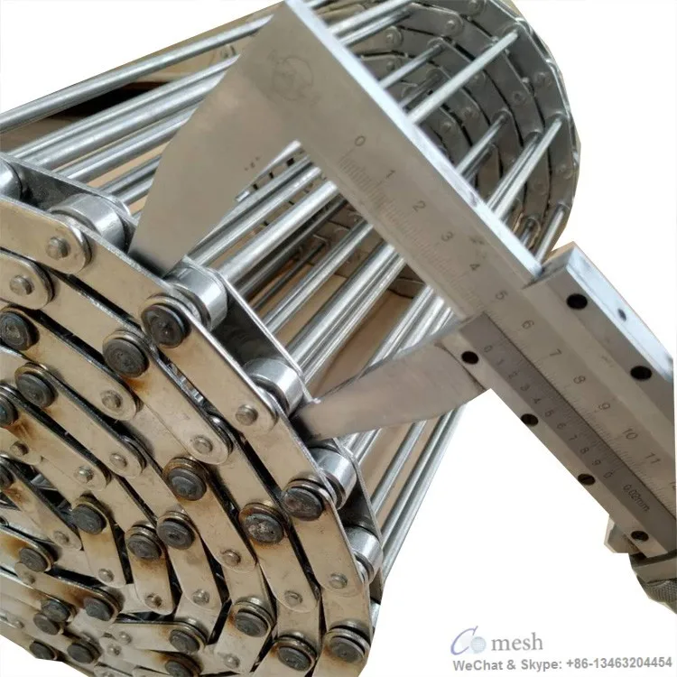 Stainless Steel Rod Chain Conveyor Belt For Baking - Buy Rod Chain ...