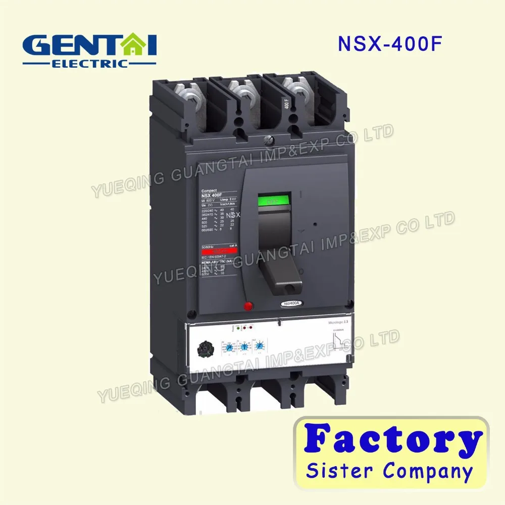 High Quality Cheaper 3 Pole 4 Pole Nsx-400n Moulded Case Circuit ...