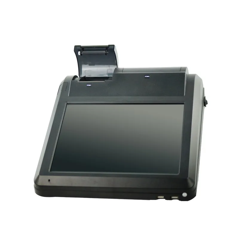 12 Inch Tablet Pos System Restaurant Counter Pos// Built-in Printer Pos ...