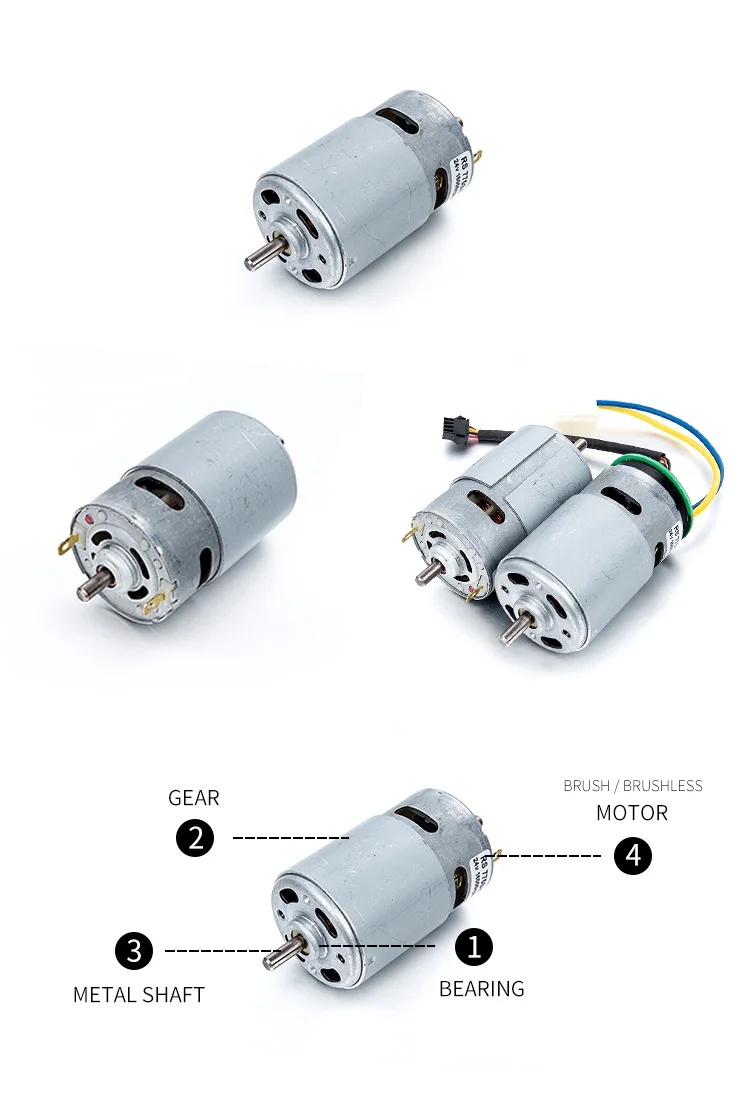 Oem High Torque Permanent Magnet Micro Dc Pmdc 12 Volt 24 Volt Brush ...