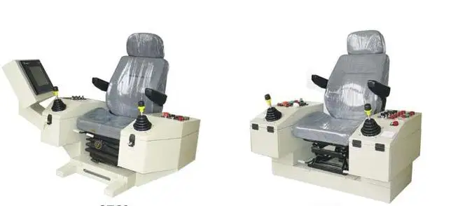 Hot Sale Crane Operator Cabin Chair Console Crane Seat And Console Unit ...