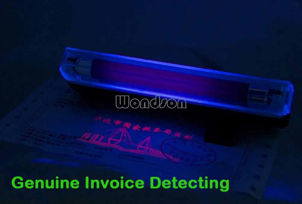 Custom Longwave Ultraviolet 4 Watts Cheque Stamps Detector Uv Handheld ...