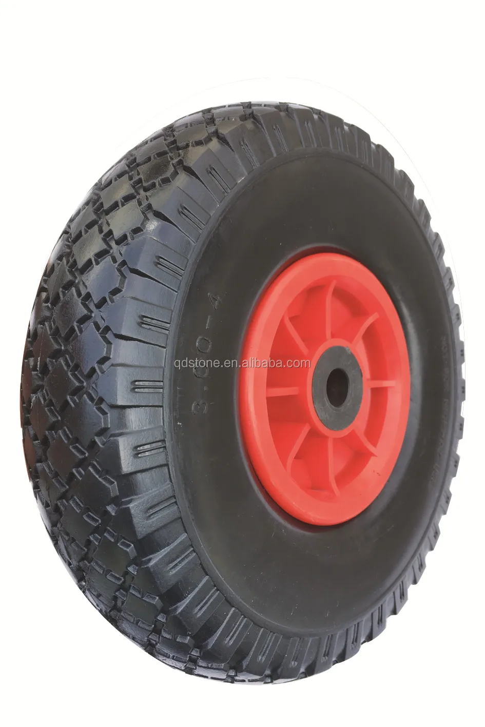 Plastic Rim 10 Inch 3.00-4 Pu Foam Wheel For Toy Car Hand Truck - Buy ...