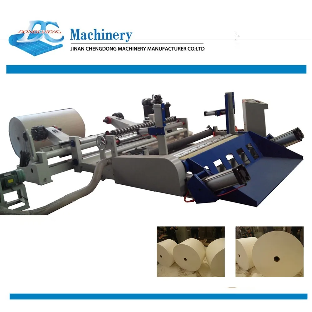 Kraft Paper Jumbo Roll Slitter Rewinder Machine/ Paper Roll Rewinding ...