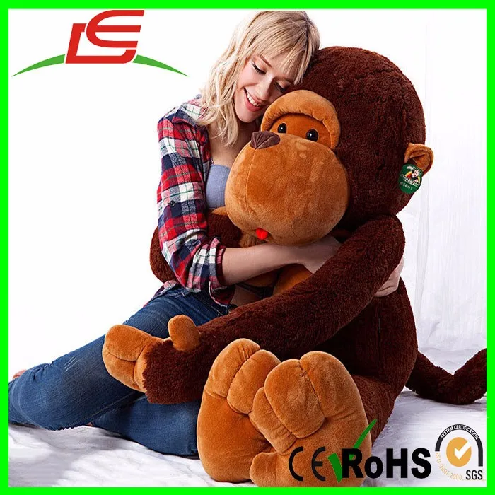 51in 130cm Customized Jumbo Giant Huge Stuffed Animal Teddy Monkey ...