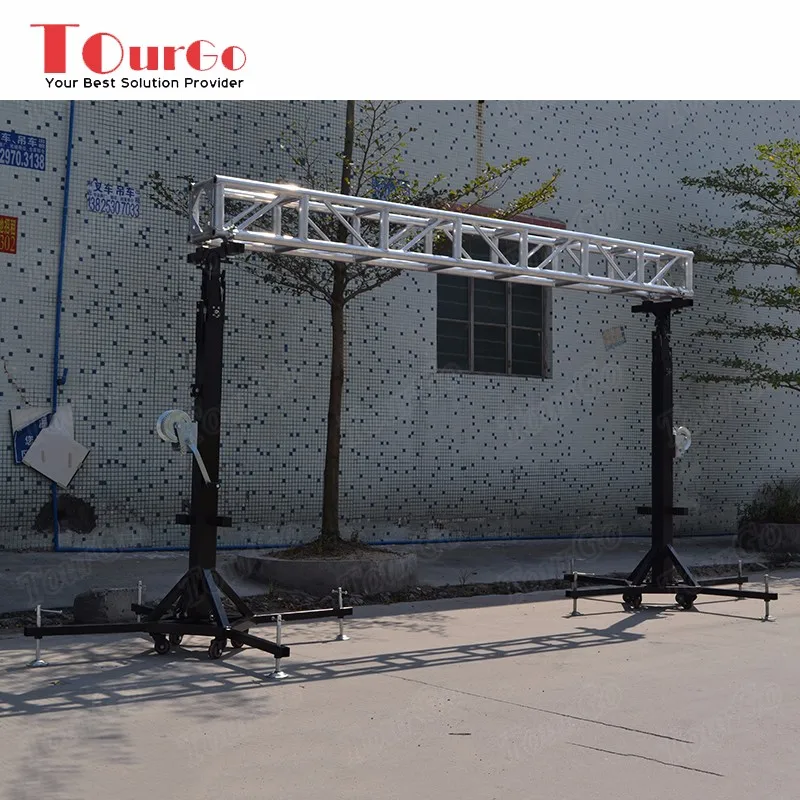 Tourgo Aluminum Truss 6M Heavy Duty Light Crank Stand Truss Tower ...
