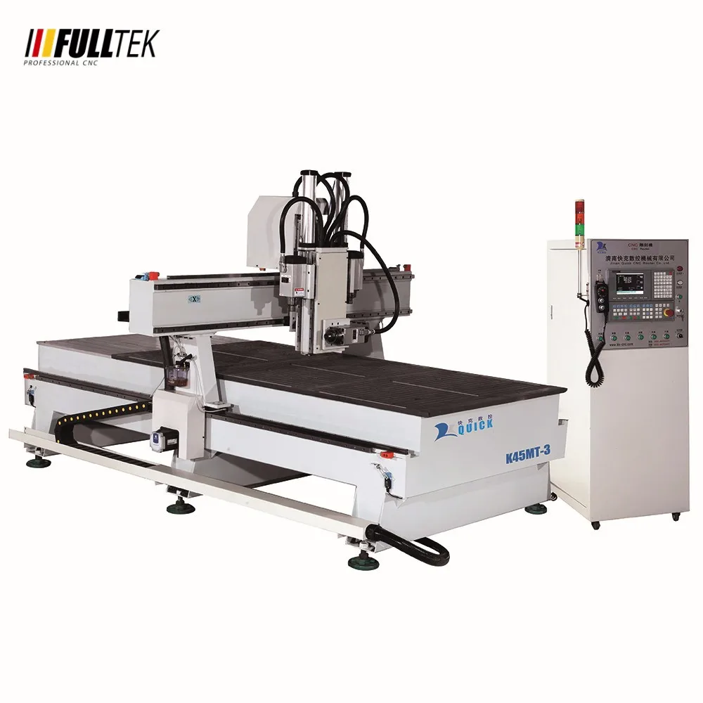 4 Axis Wood Cnc Router Linear Tool Change Machine Kh4a Cnc Router ...