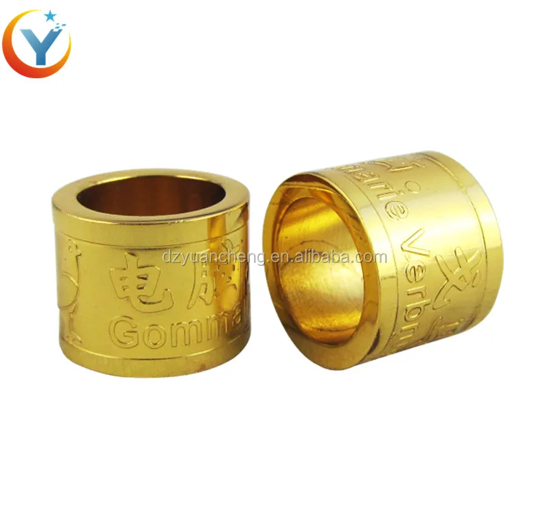 Wholesale Golden Pigeon Bird Ring,Metal Pigeon Ring Making Pet Food ...