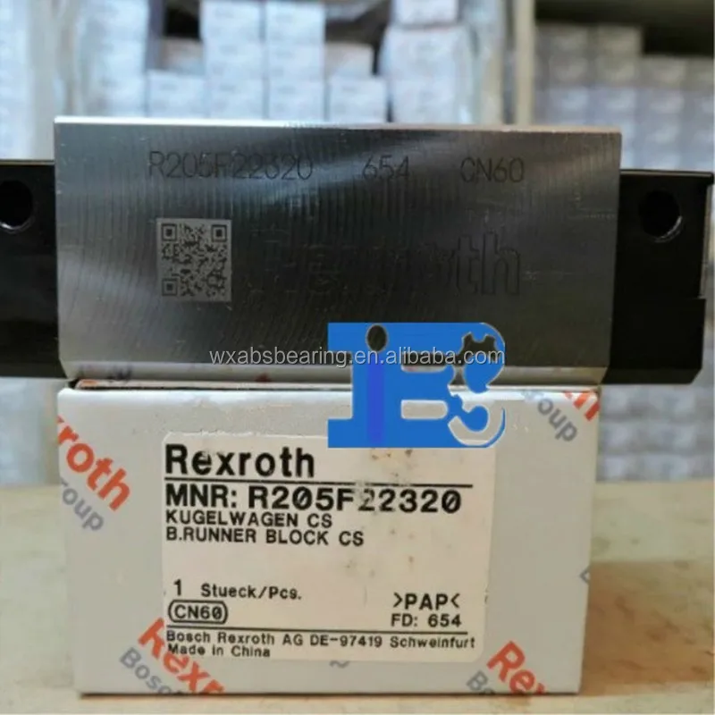 Rexroth R1651 Linear Guide Bearing R165111420 Slide Block And Rail ...