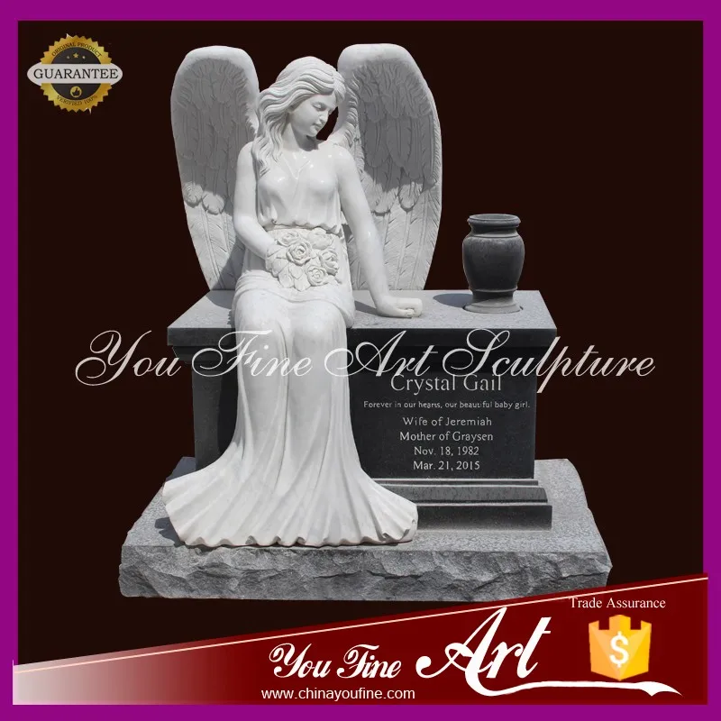 Gran Oferta,Lápida De Ángel Grabado Para Graves - Buy Ángel Lápida ...