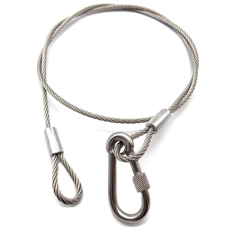 Stainless Steel Cable With Sleeves Eyelet Terminates - Buy Stainless ...