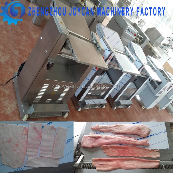 Automatic Pork Meat Skin Removing Machine - High Productivity