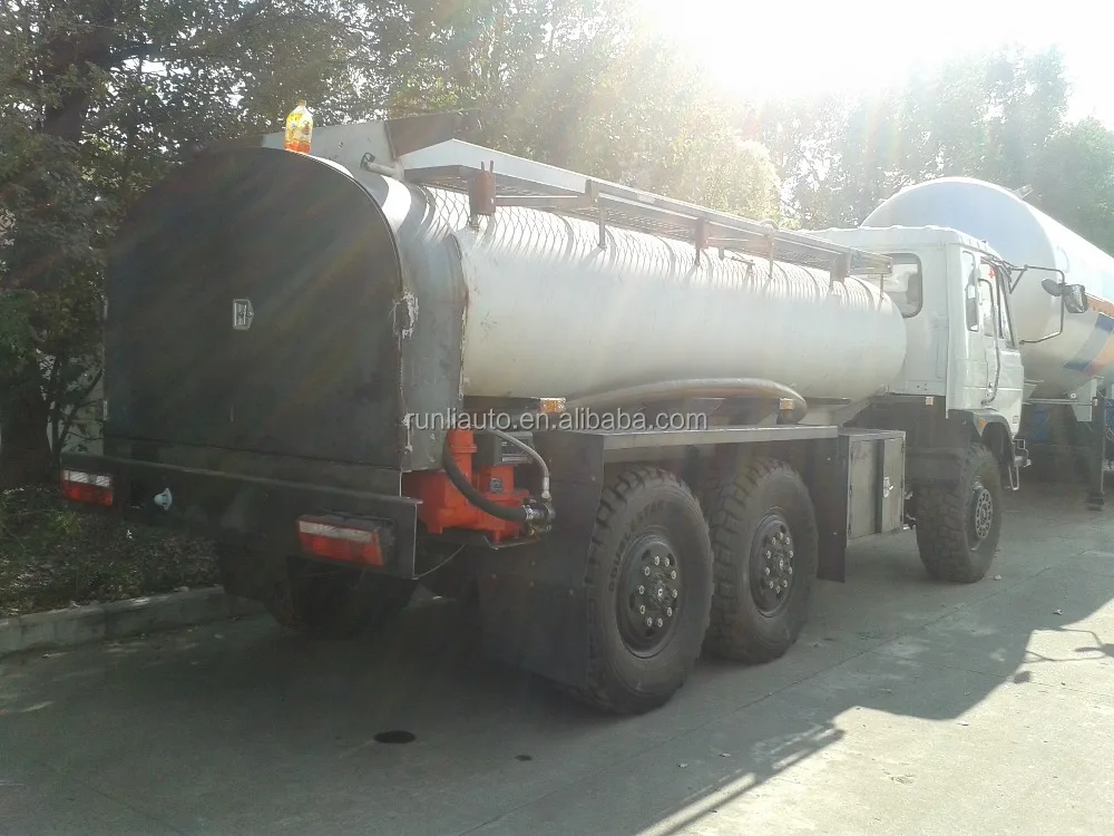Dongfeng Off-road 6x6 Fuel Tanker Truck Capacity 10m3 With Best Price ...