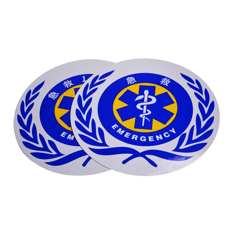 Custom Emergency Ambulance Safety 3m Truck Reflective Sticker - Buy ...
