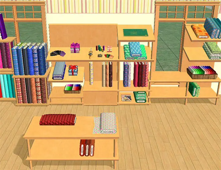 Shop Our Fabric Store Fixtures - Customizable Display Shelves