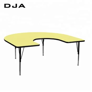 U Shape Popular Cheap Adjustable Kindergarten Primary Used School ...