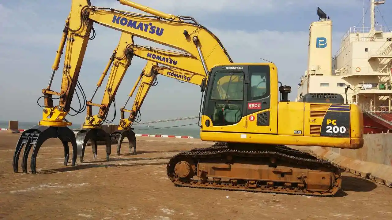 JISAN Excavator Log Grapple - Durable & Efficient Wood Handling