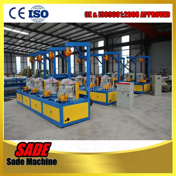 Sade Dry Wire Drawing Machine Low Price Pulley Wire Drawing Machine ...