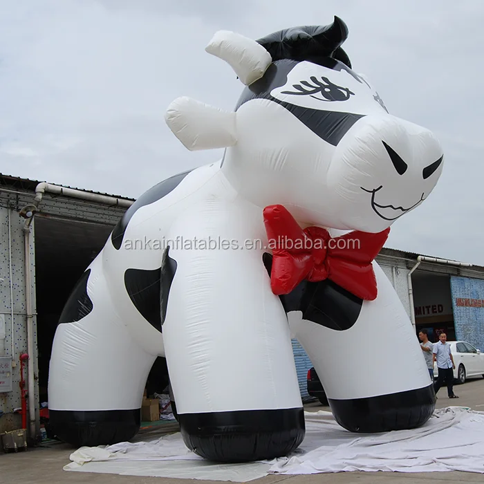 China Wholesale Cheap Custom Big Inflatable Cow / Inflatable Milka Cow ...