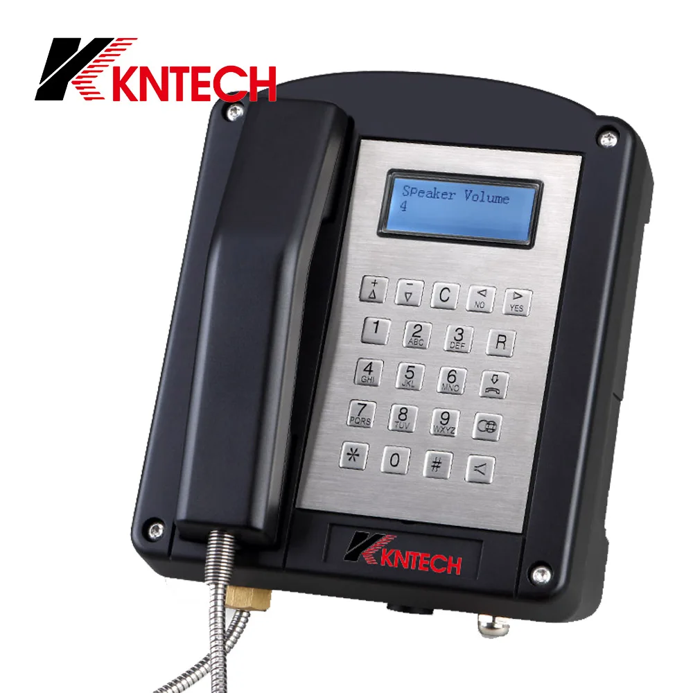 Kntech Corded Analog Phone With Arabic Keypad Resisttel Robust Telephone Buy Corded Analog