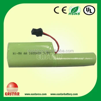 Ni-mh 3.6v Battery Pack,Aa 3.6v 1600mah Nimh Battery Pack For Lighting ...