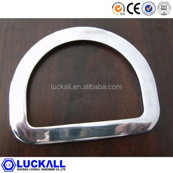 Stainless Steel D Ring Flat D Ring Cloth And Bag Accessory - Buy ...