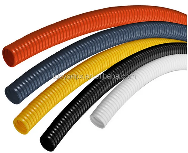 Flexible Waterproof Electrical Wire Cable Corrugate Tube - Buy Flexible ...