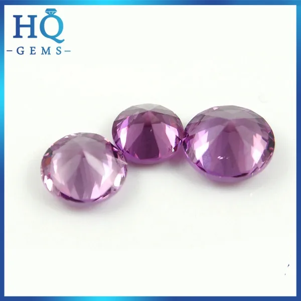 Round Synthetic Alexandrite,Synthetic Corundum,Lab Created Alexandrite ...