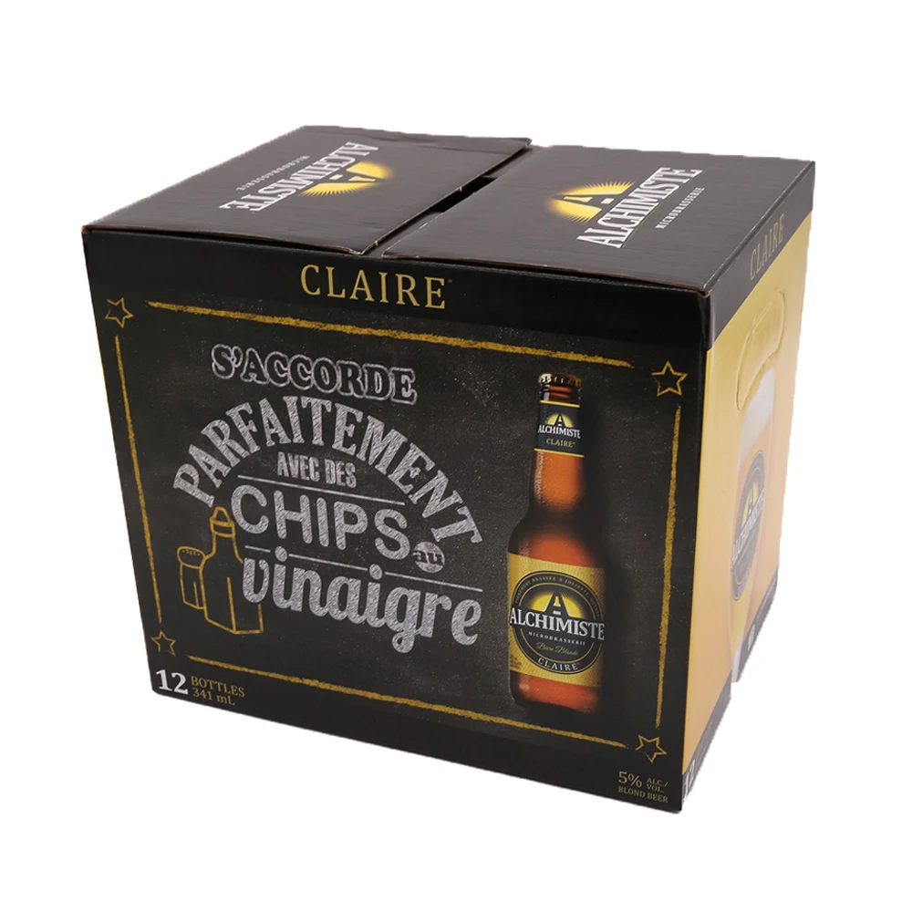 Custom Corrugated Beer Carton Packaging Box - Buy Beer Packaging Box ...